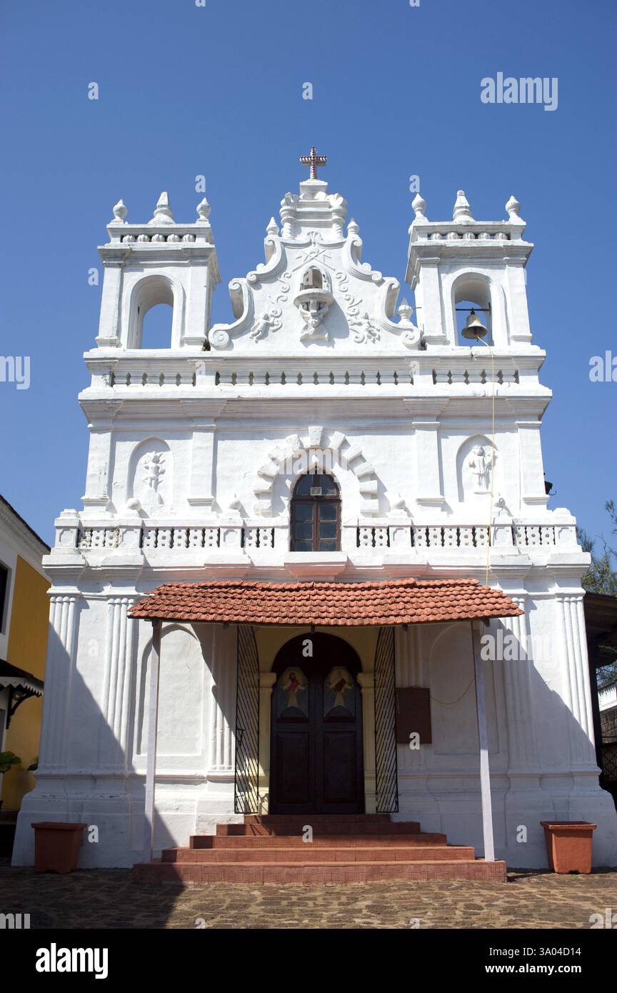 Chapel of saint anthony church in terekhol, Pernem, Canacona, Goa ...