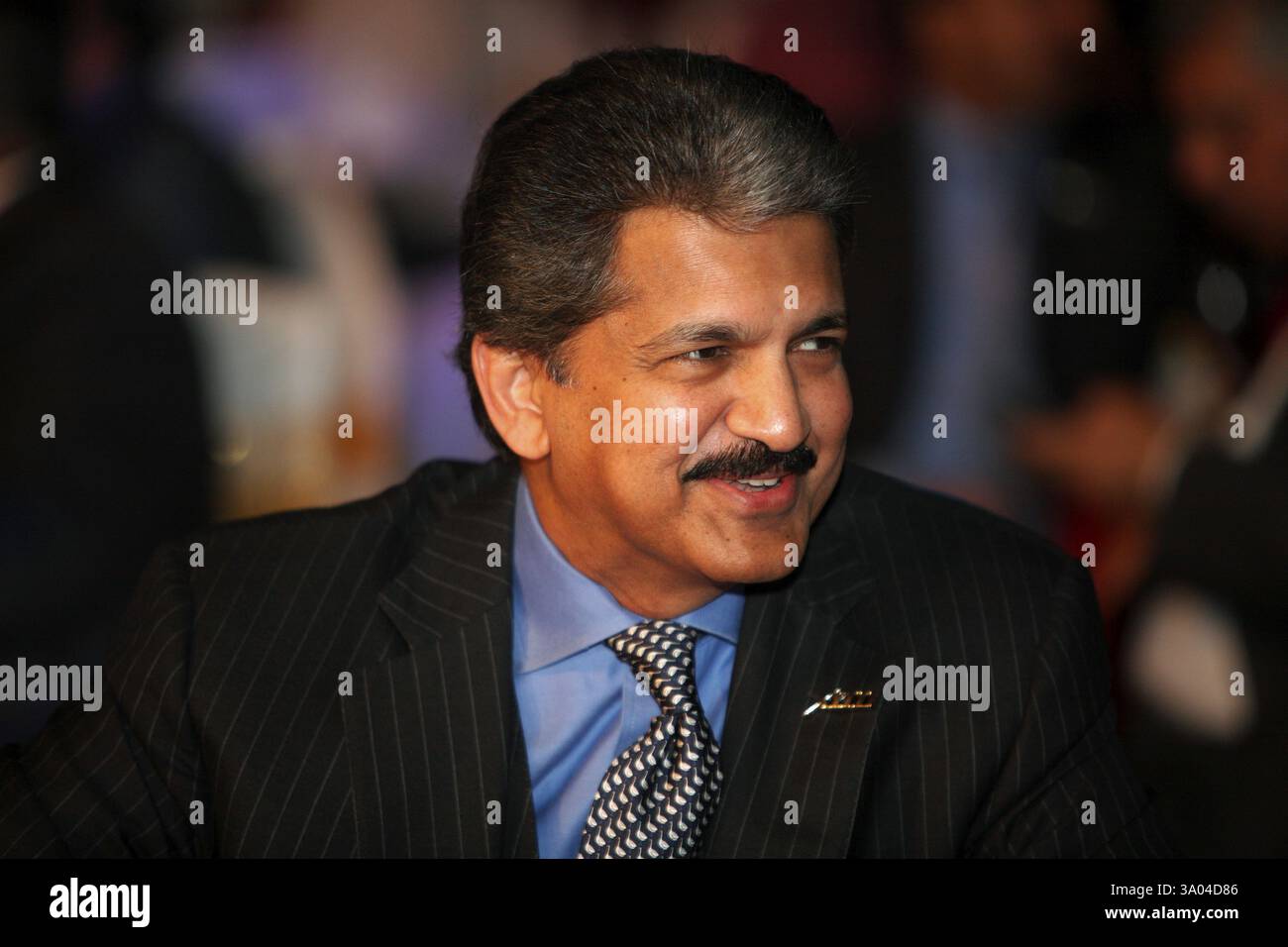 Anand Mahindra vice chairman and managing director of Mahindra ...