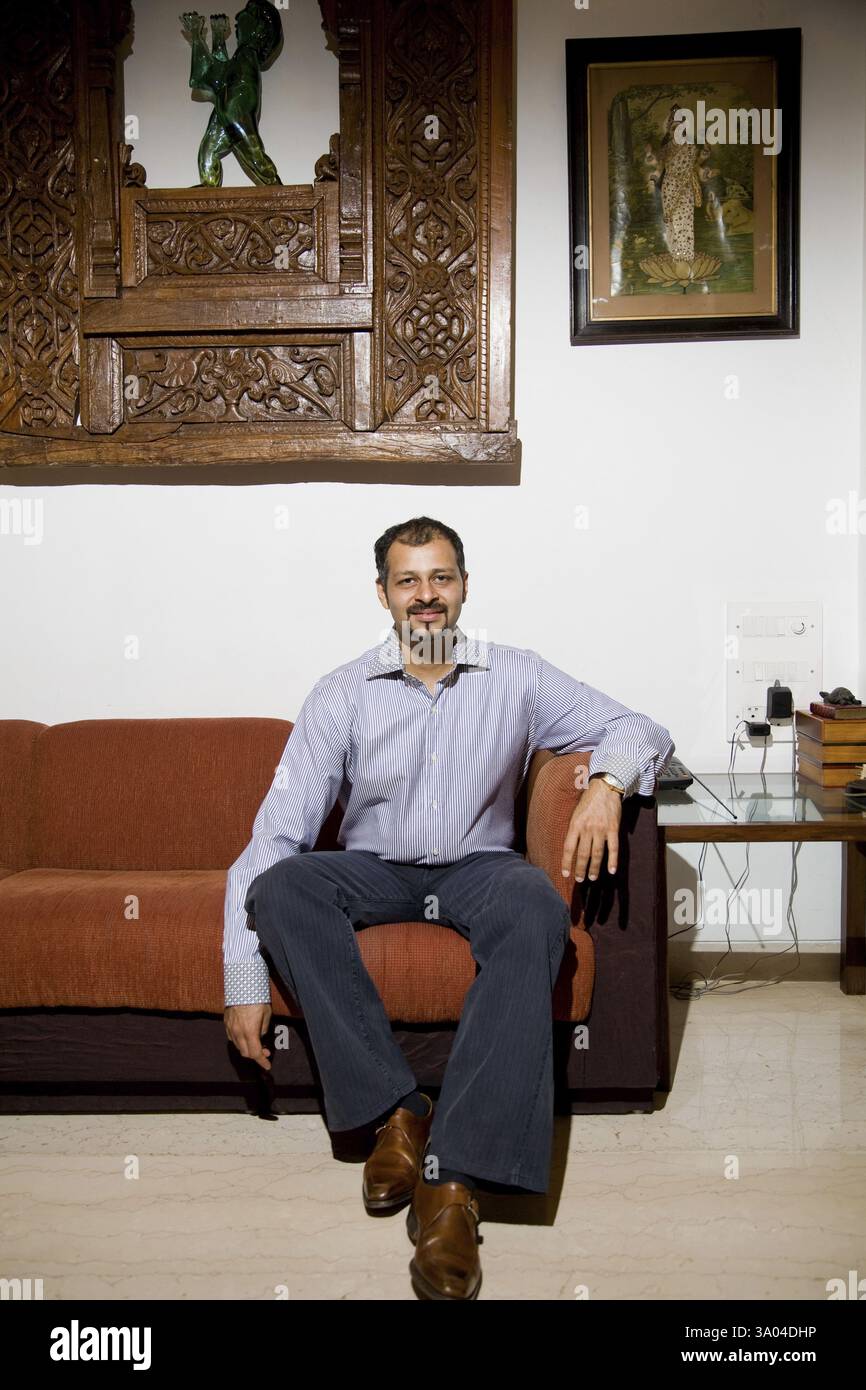 Real estate developer atul ruia, India NO MR Stock Photo - Alamy