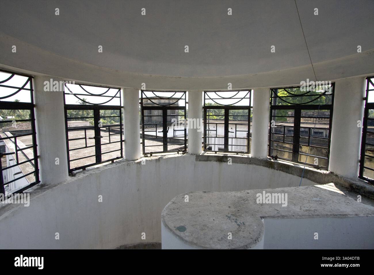 Watch tower of Cossim bazaar Raj palace in Murshidabad, West Bengal ...