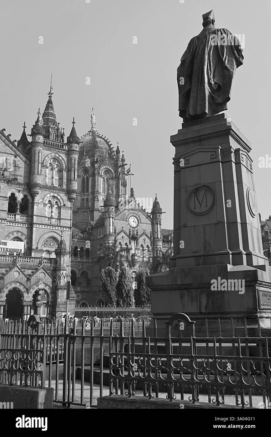 Victoria Terminus Railway station Mumbai Maharashtra India Asia Dec ...