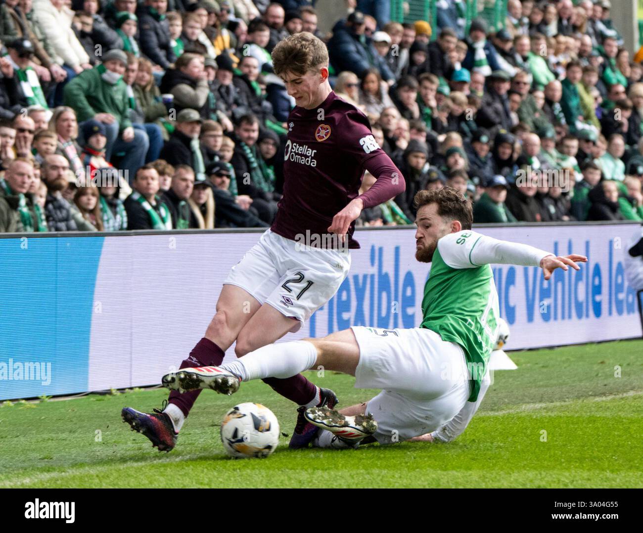 Scottish Premiership - Hibernian FC v Heart of Midlothian FC 2/3/2025 ...