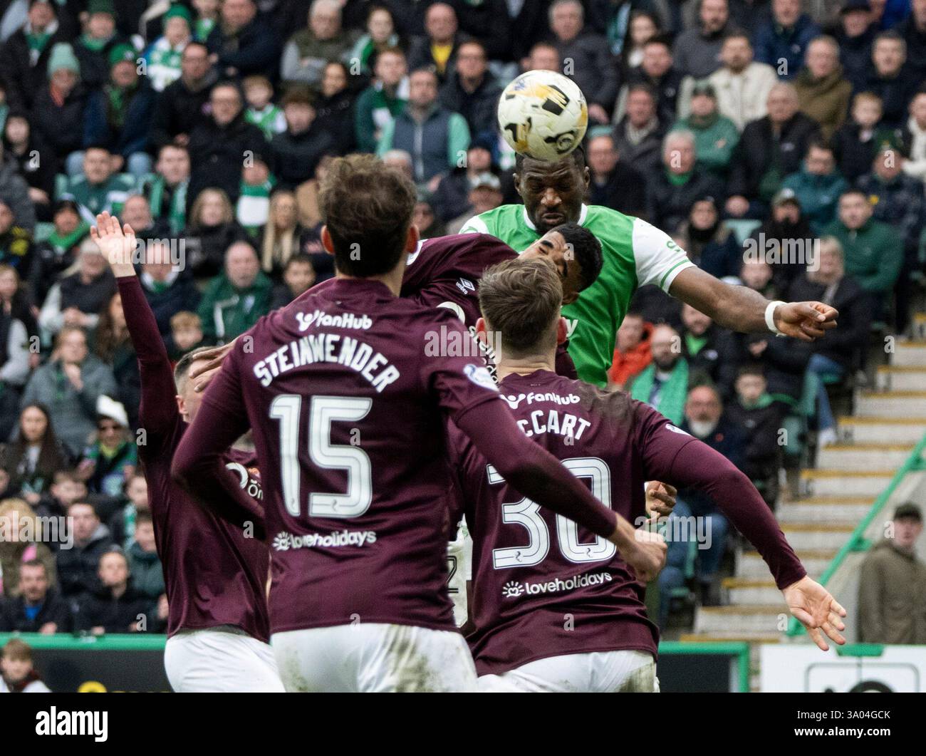 Scottish Premiership - Hibernian FC v Heart of Midlothian FC 2/3/2025 ...