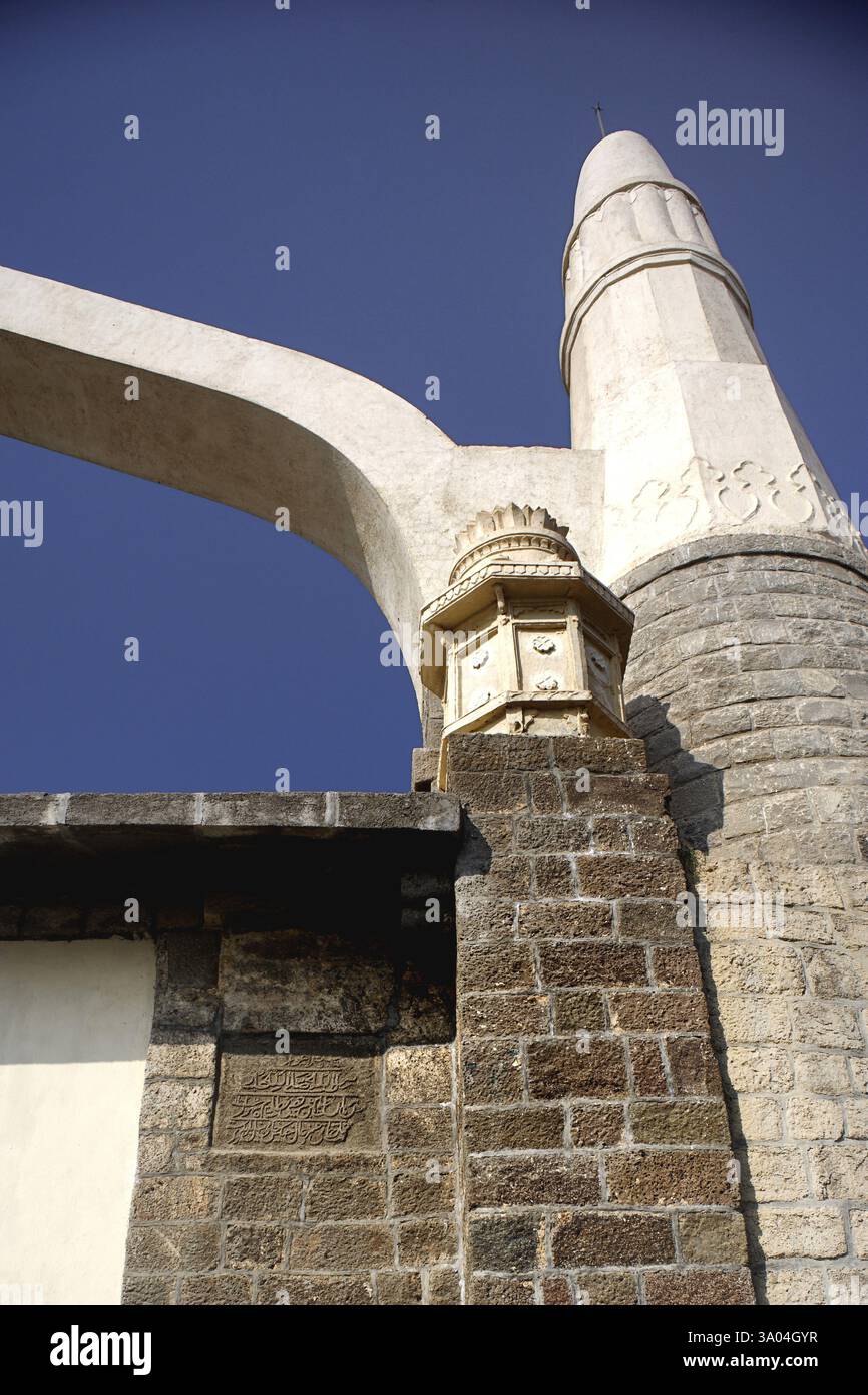Heritage Islamic architecture Kamani mosque on Shivneri fort, taluka ...