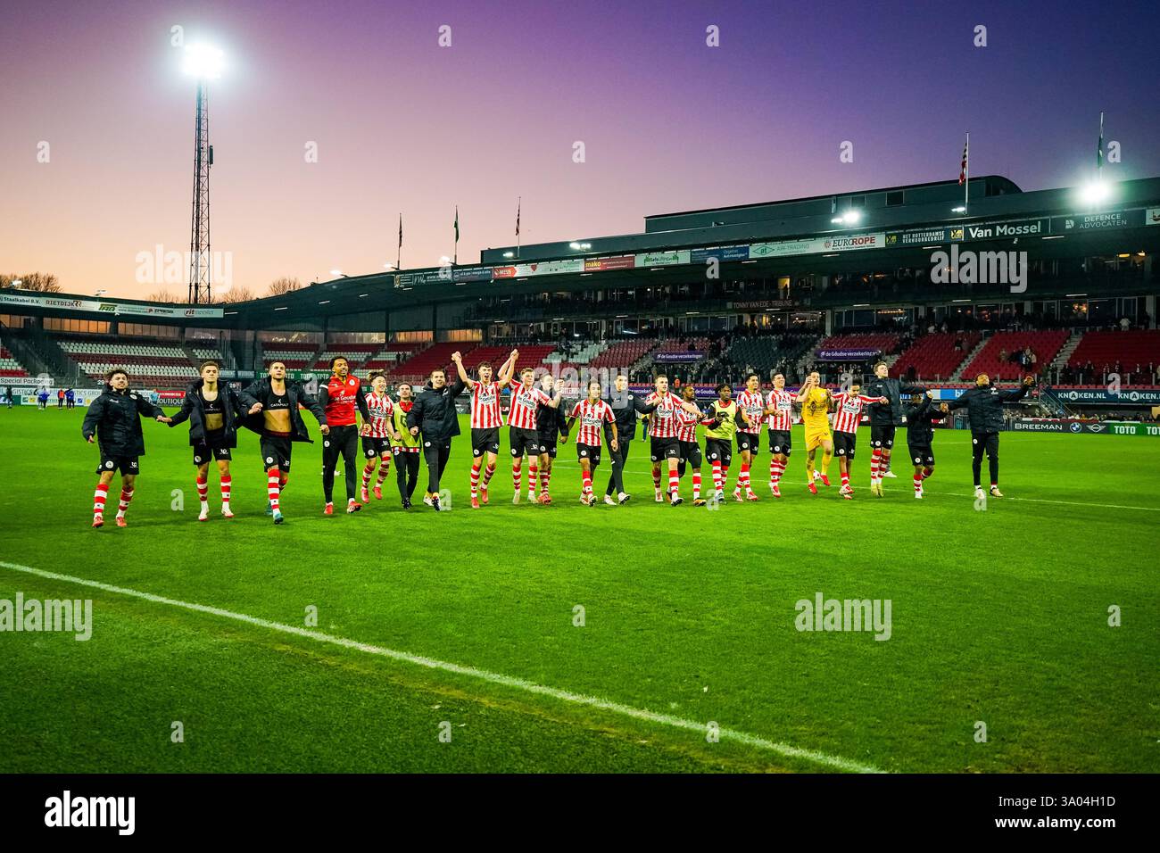 Rotterdam - Sparta Rotterdam wins 4-0 during the twenty-fourth ...
