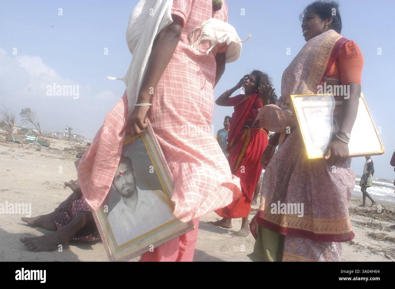Damage, Natural Disaster Tsunami Earthquake on Sea Floor, Nagapattinum ...