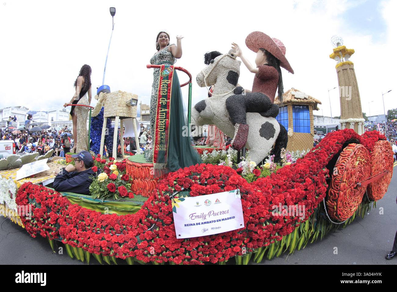 AMB FIESTA FRUIT AND FLOWERS Ambato, Sunday, March 02, 2025 With ...