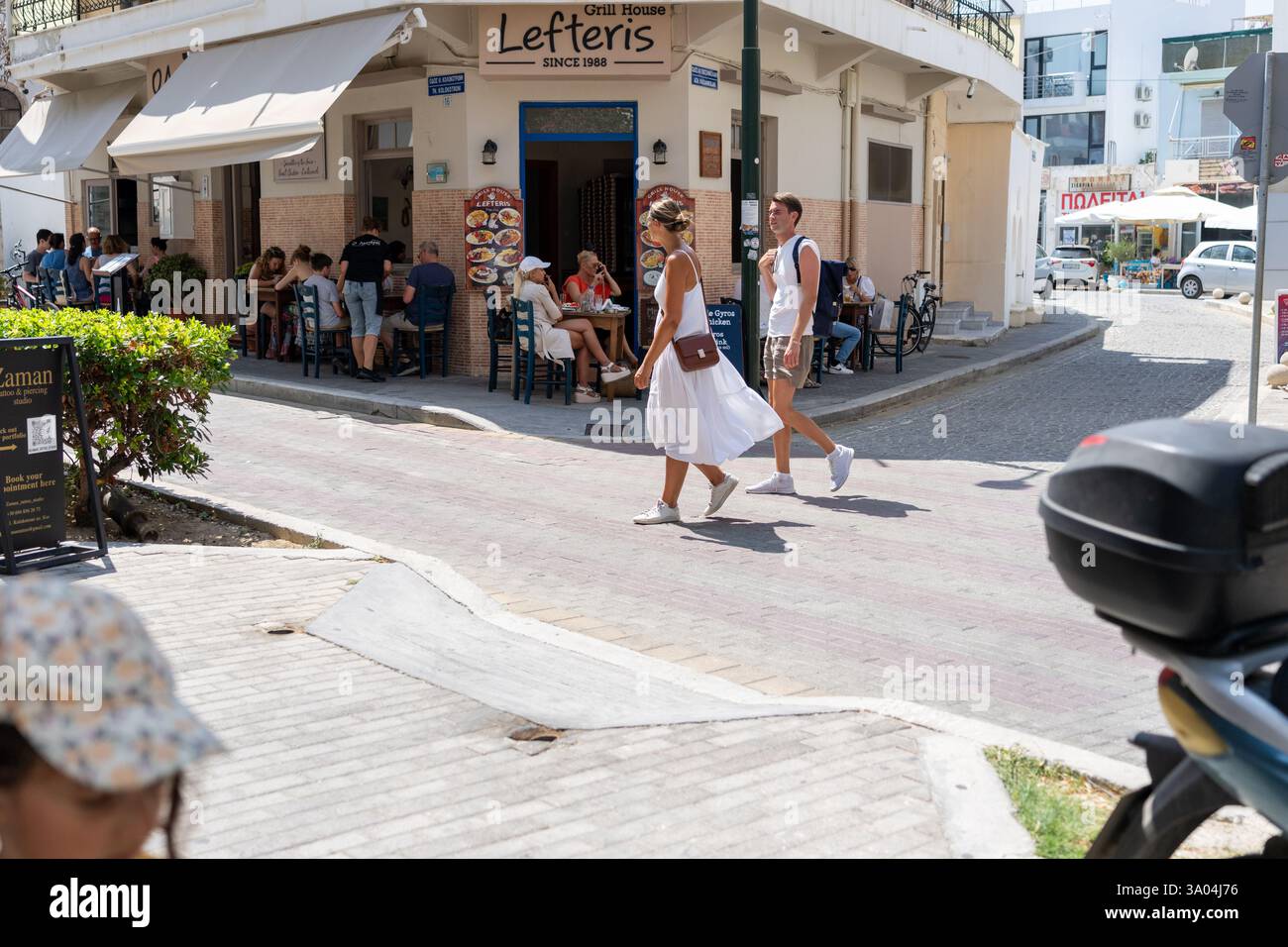 Lefteris restaurant hi-res stock photography and images - Alamy