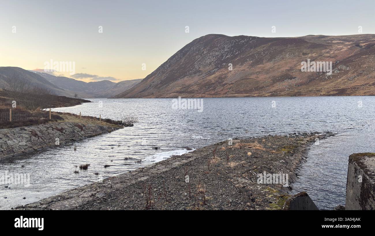 Glen Turret Dam, hydro electric water management in the Scottish ...