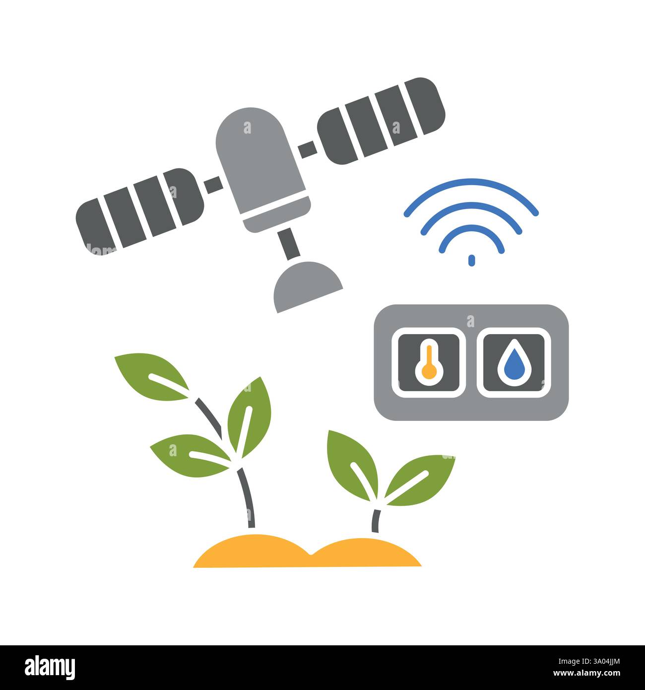 Satellite imagery analysis Stock Vector Images - Alamy