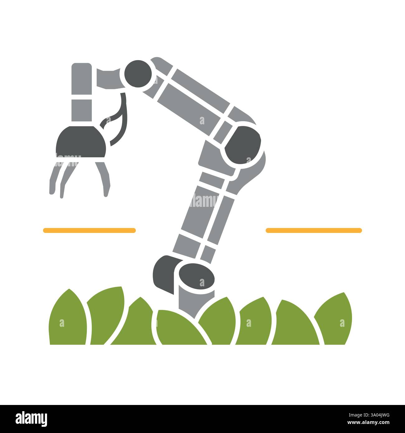 Robots web icon flat hi-res stock photography and images - Alamy