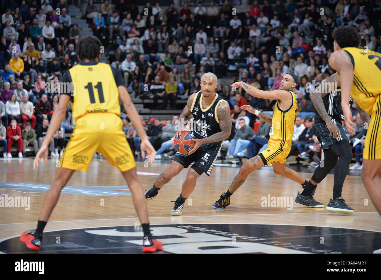 Edwin Jackson of LDLC Asvel during the French championship, Betclic ...