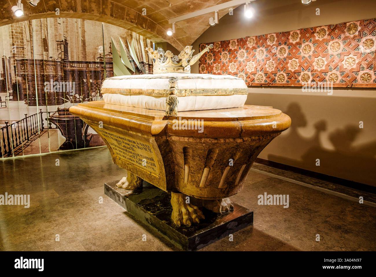 Sarcophagus of Jaume II, 1779, francisco Sabatini, Diocesan Museum of ...