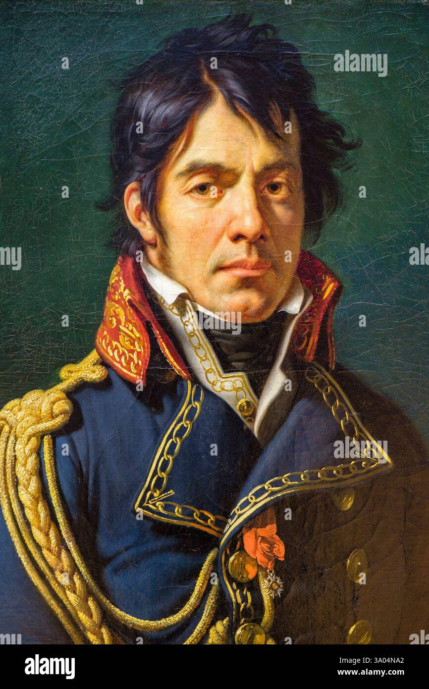 Portrait of Larrey , Anne-Louis Girodet de Roussy-Trioson, early 19th ...