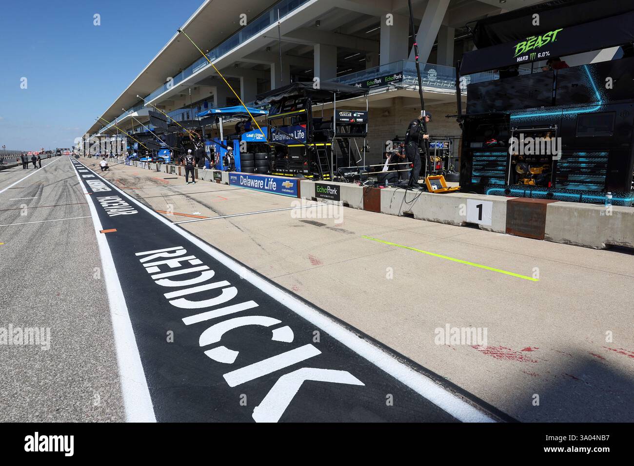 AUSTIN, TX - MARCH 02: Tyler Reddick (#45 23XI Racing The Beast Toyota ...