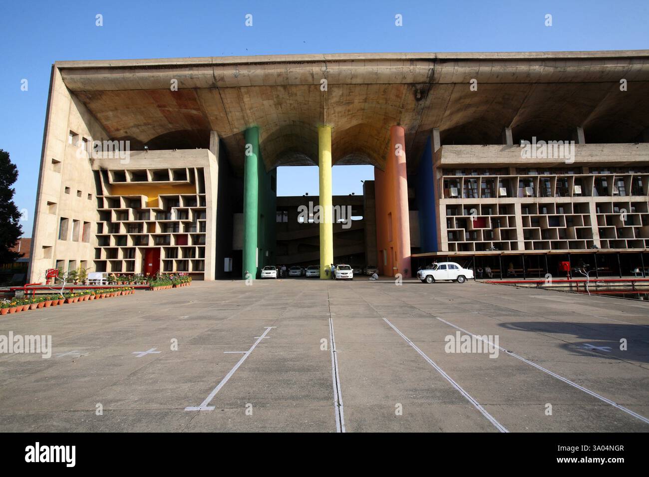 High court building of Chandigarh Union Territory, India, Asia Stock ...