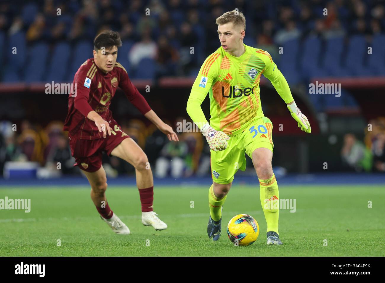 Rome, Italy. 02nd Mar, 2025. Rome, Italy 2.03.2025 : Eldor Shomurodov ...