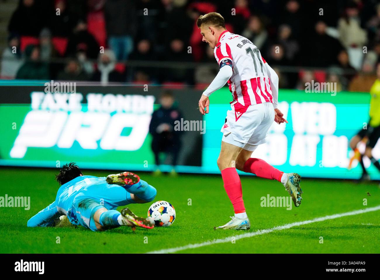 Aalborg, Denmark. 02nd Mar, 2025. AaB moeder FC Koebenhavn i ...