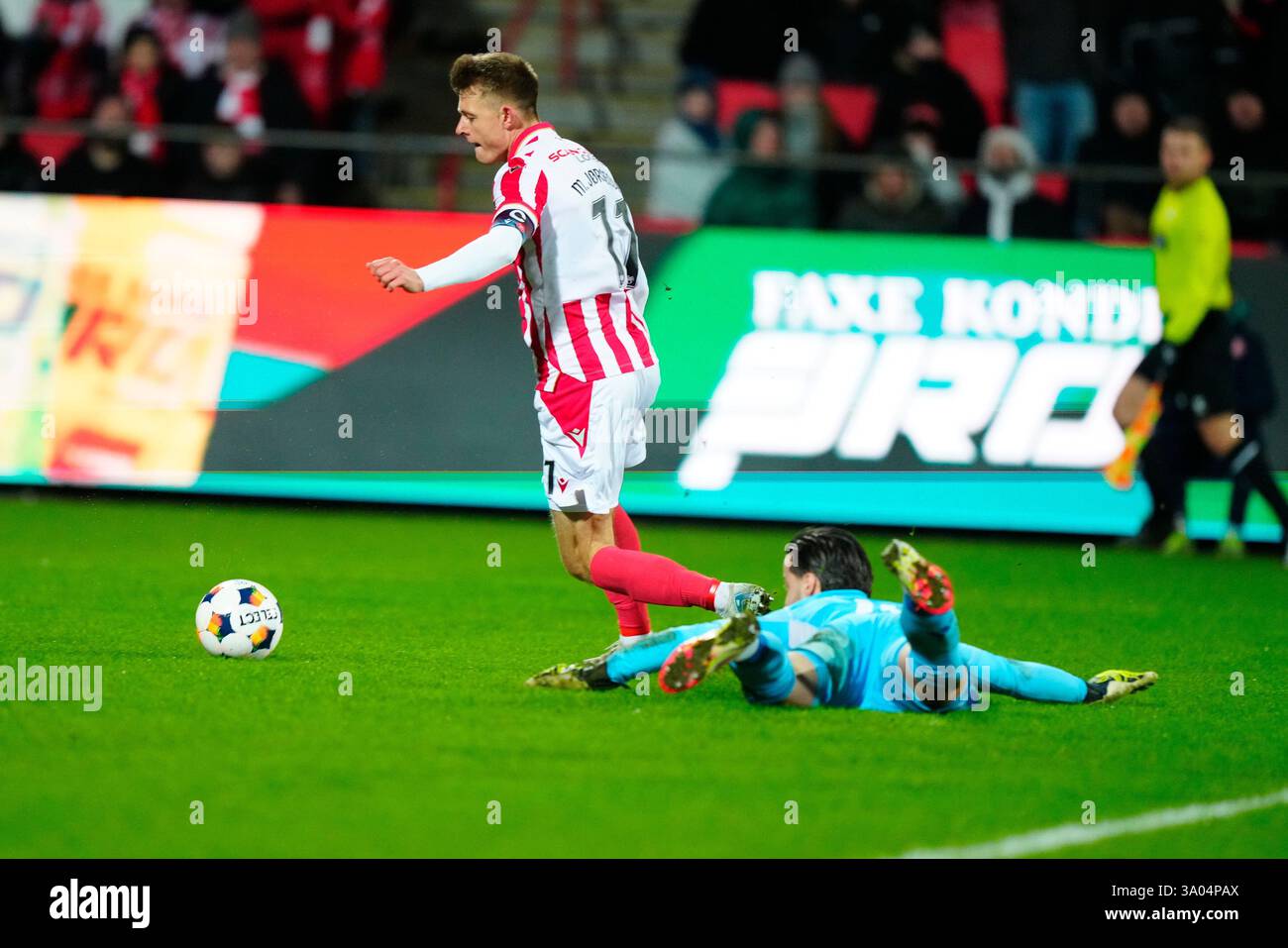 Aalborg, Denmark. 02nd Mar, 2025. AaB moeder FC Koebenhavn i ...
