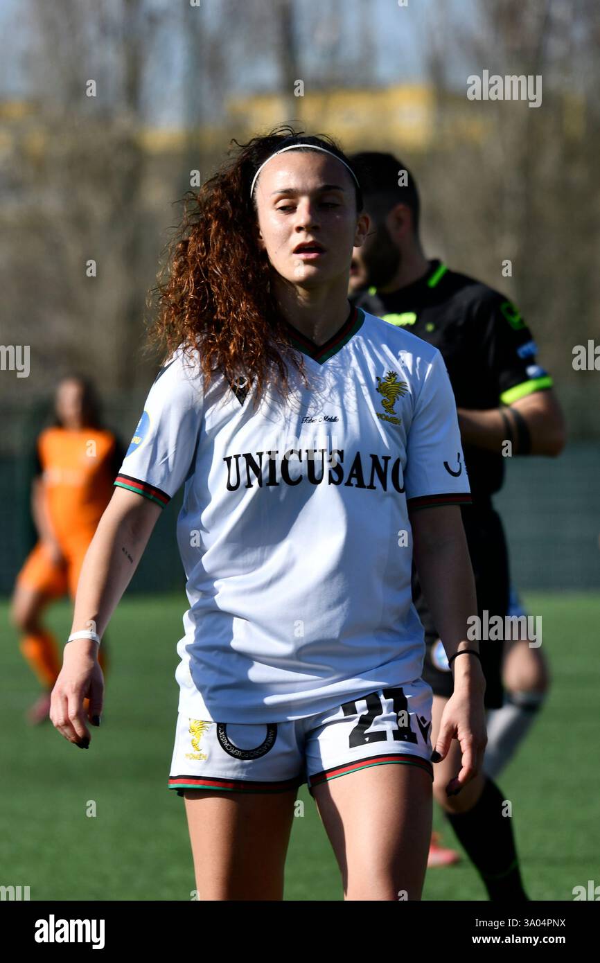 Rome, Italy. 02nd Mar, 2025. Maria Grazia Petrara (Ternana Women) - Res ...