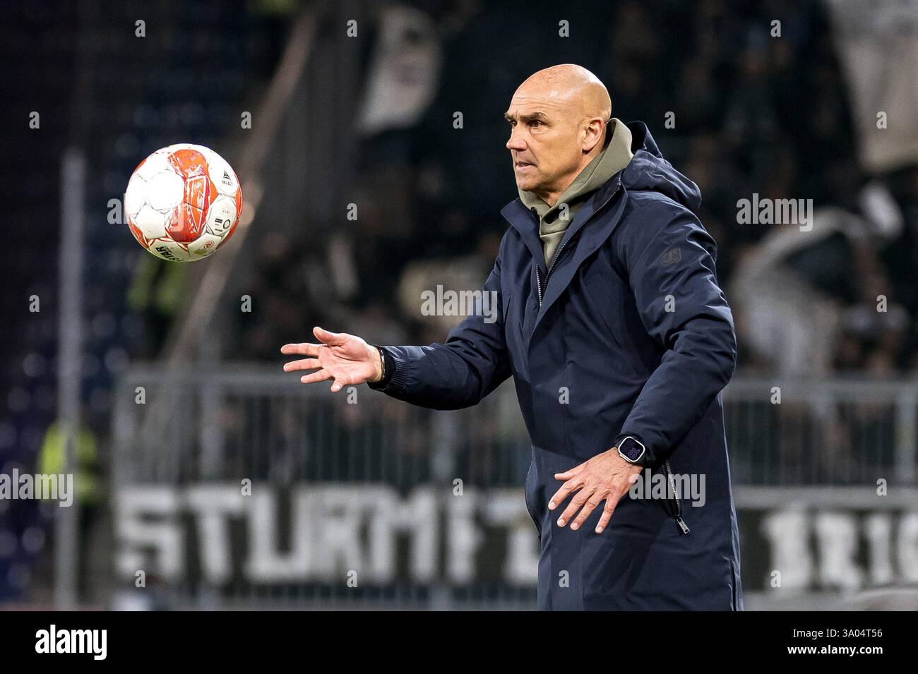ABD0182 20250302 - SALZBURG - ÖSTERREICH: Trainer Thomas Letsch (RB ...