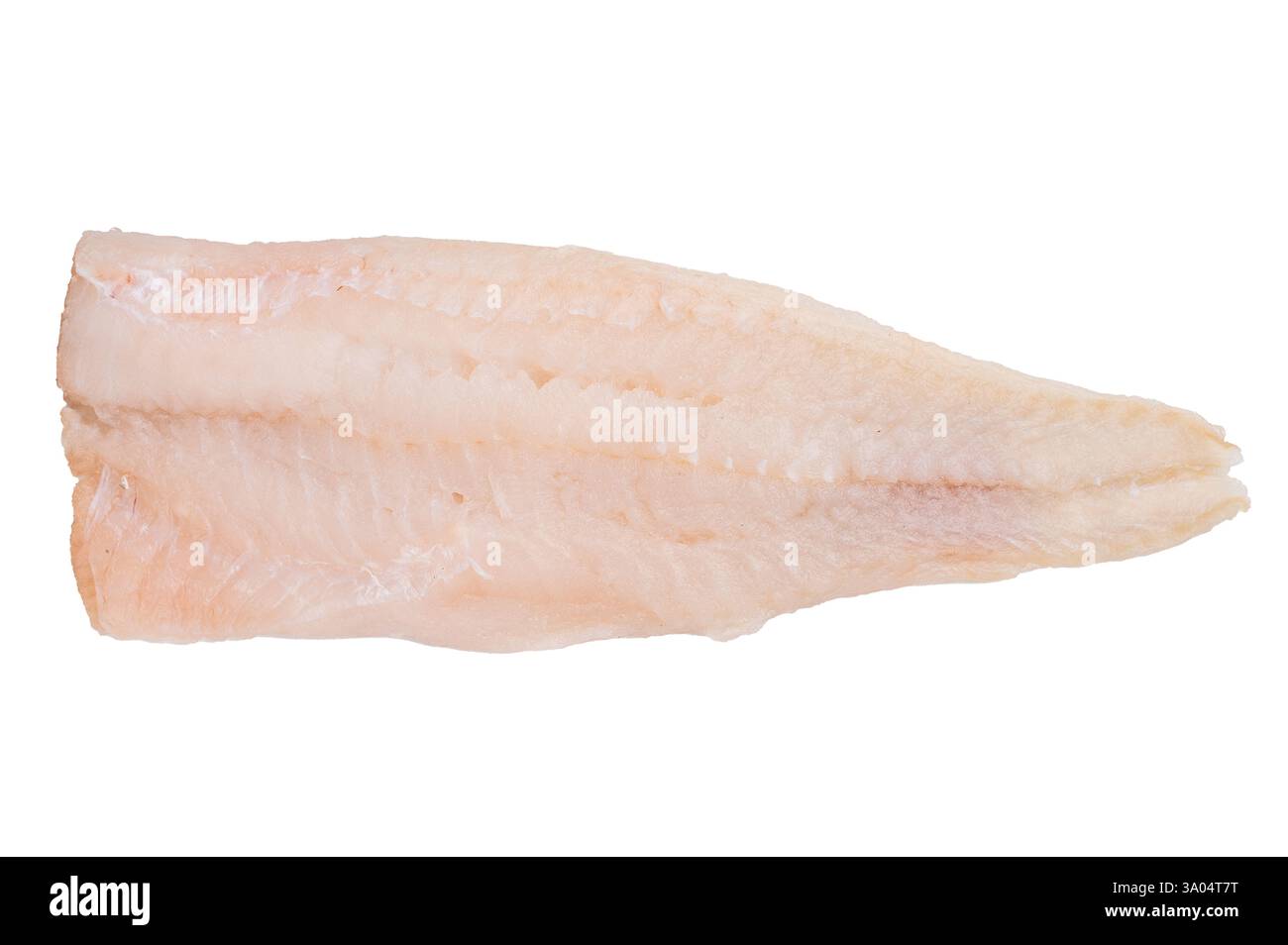 Fresh cod fish fillet, showcasing its delicate texture and pristine ...