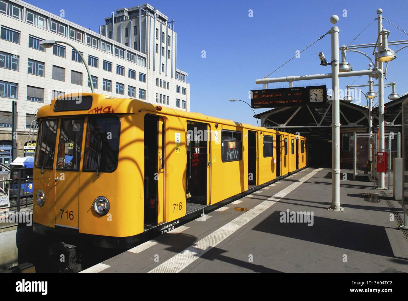 Subways local transport, Berlin, Germany, Europe Stock Photo - Alamy