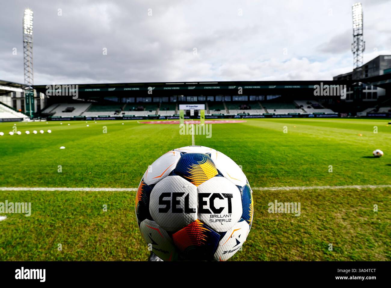 Energi Viborg Arena before the Superliga match between Viborg FF and ...