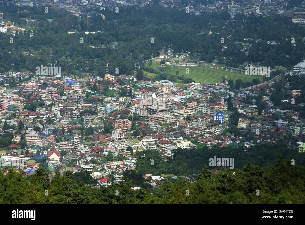 View of Shillong city, Shillong, Meghalaya, India, Asia Stock Photo - Alamy