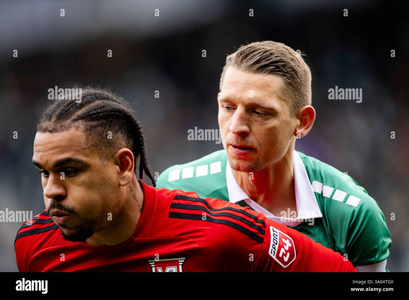 Viborg FF's Jeppe Groennings (13) during the Superliga match between ...