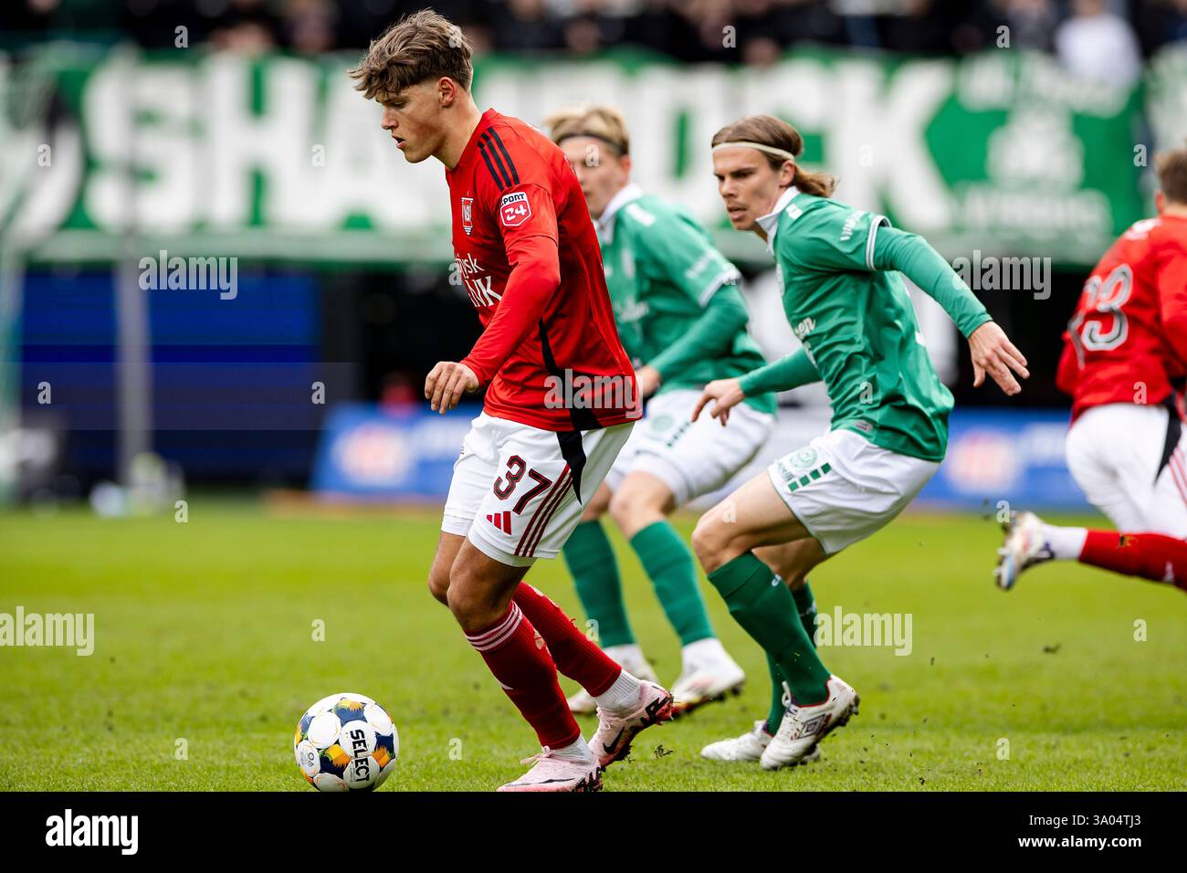 Vejle Boldklub's Christian Gammelgaard (37) during the Superliga match between Viborg FF and ...