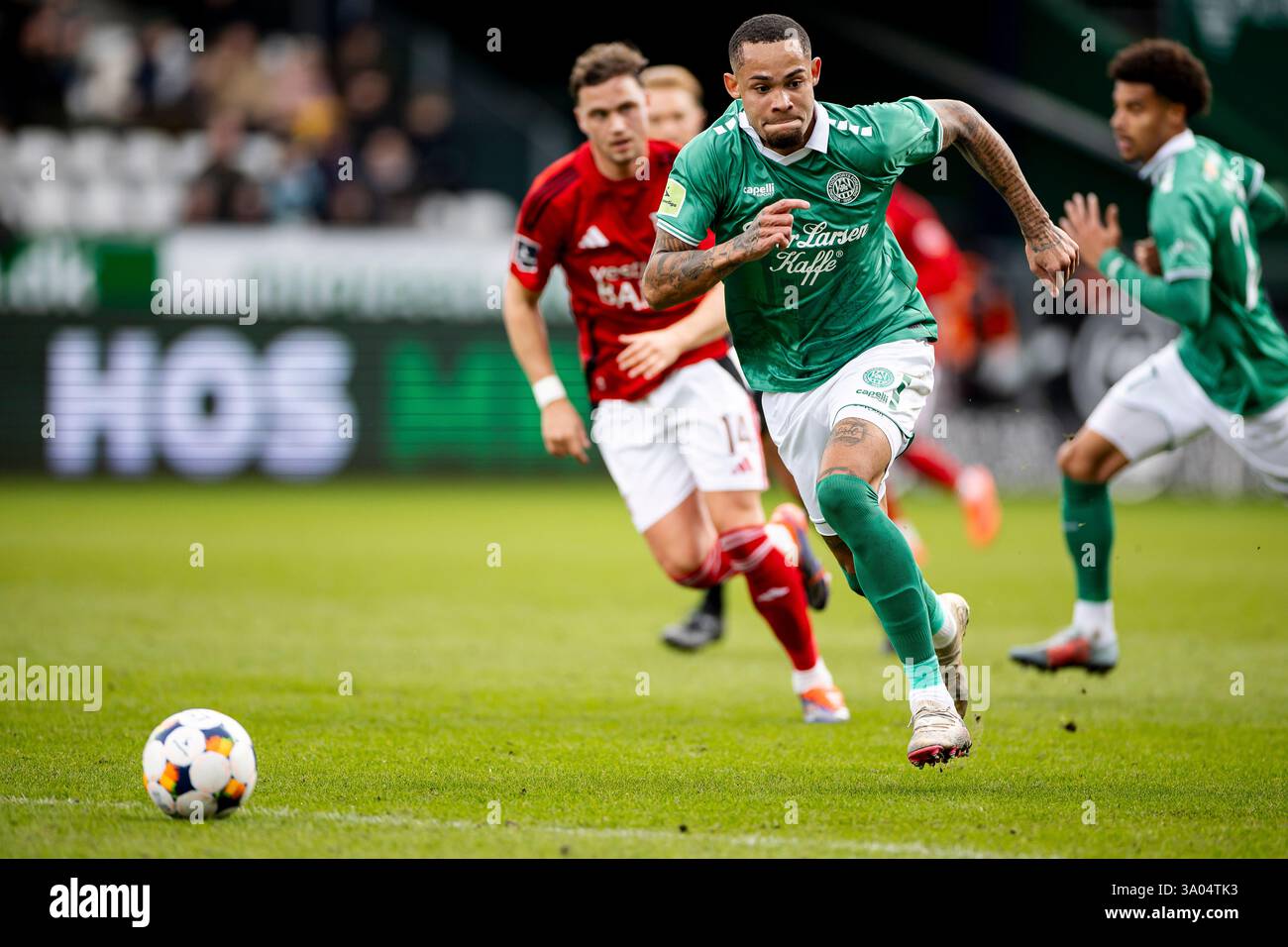 Viborg FF's Renato Junior (11) during the Superliga match between ...