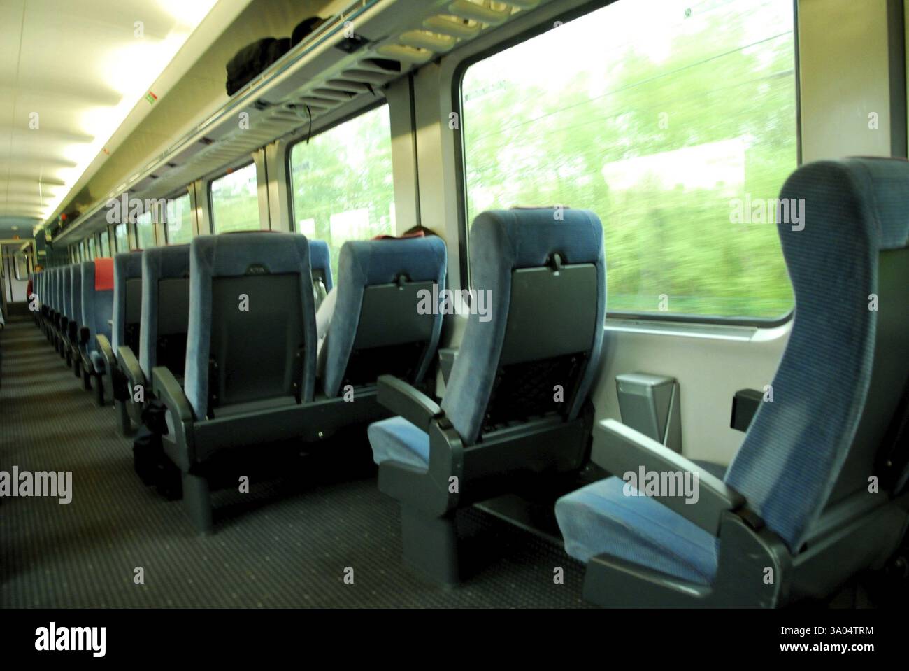Inside tgv train, Germany, Europe Stock Photo - Alamy