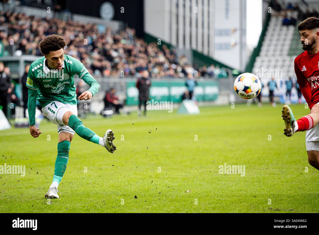 Viborg FF's Charly Nouck (17) during the Superliga match between Viborg ...