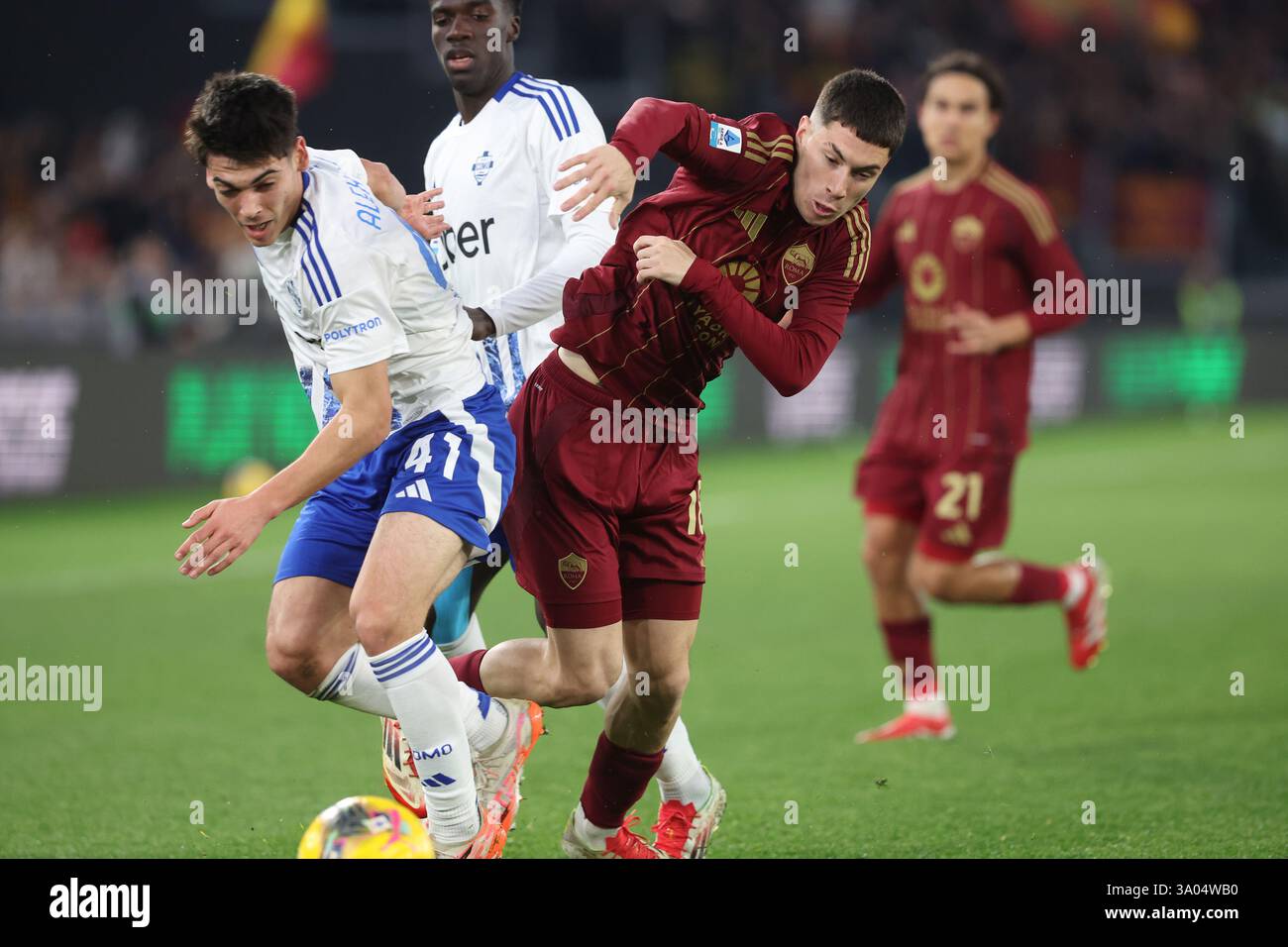 Rome, Italy. 02nd Mar, 2025. Rome, Italy 2.03.2025 : Matias Soule of ...