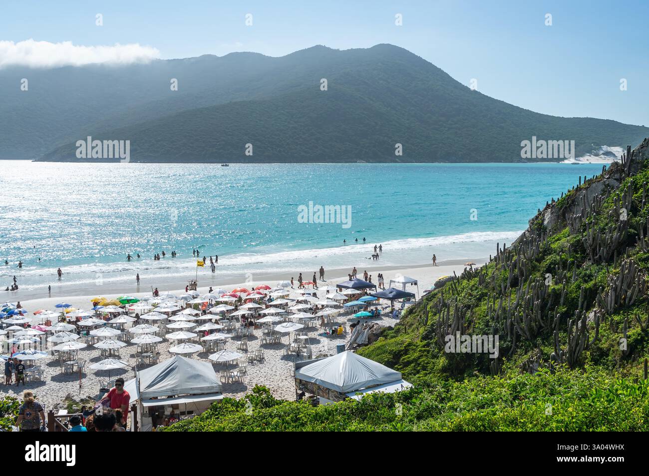 ARRAIAL DO CABO, RIO DE JANEIRO - BRAZIL - DEC 21, 2018: Scenic aerial ...