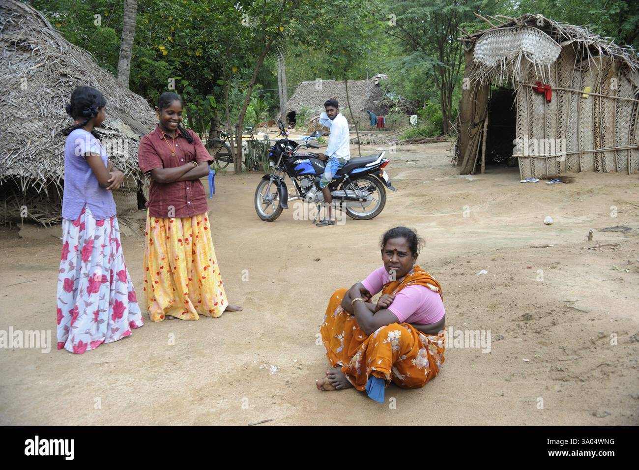 Rural ladies, Thanjavur, Tamil Nadu, India NO MR Stock Photo - Alamy