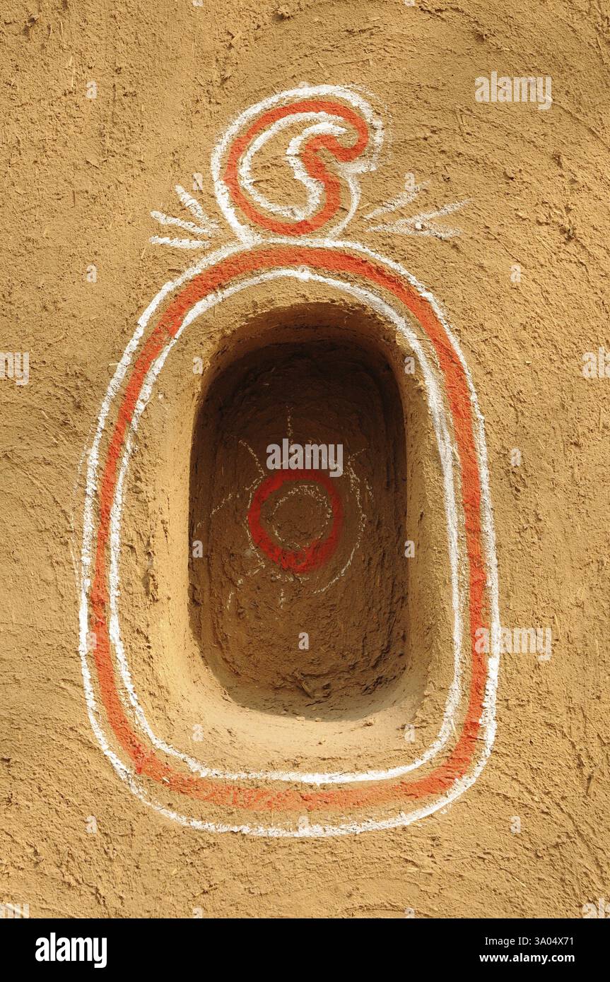 Niche on the wall, India, Asia Stock Photo - Alamy