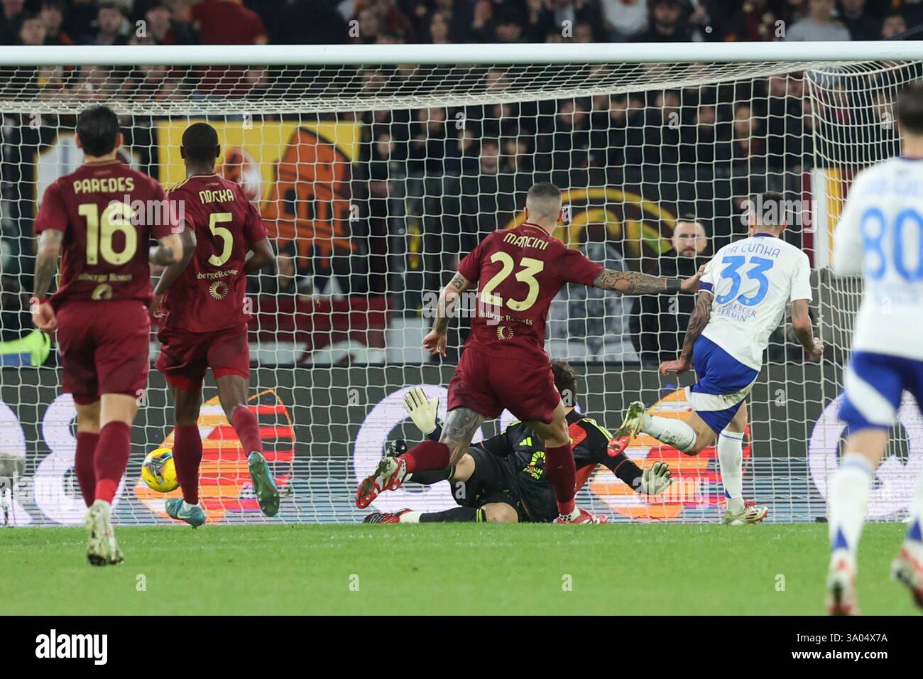 Rome, Italy. 02nd Mar, 2025. Rome, Italy 2.03.2025 : Lucas Cunha of ...