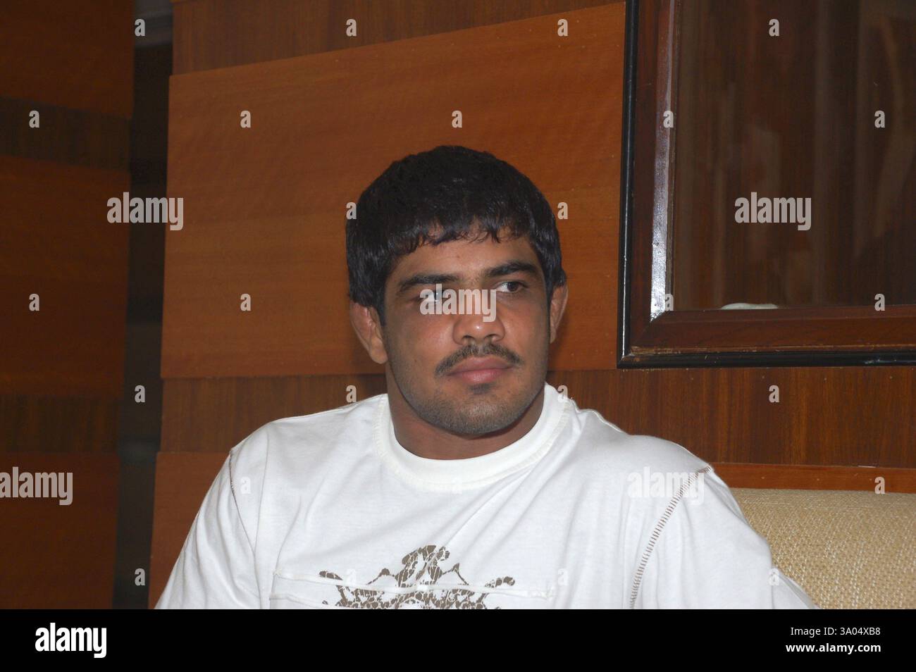 Indian wrestler sushil kumar hi-res stock photography and images - Alamy
