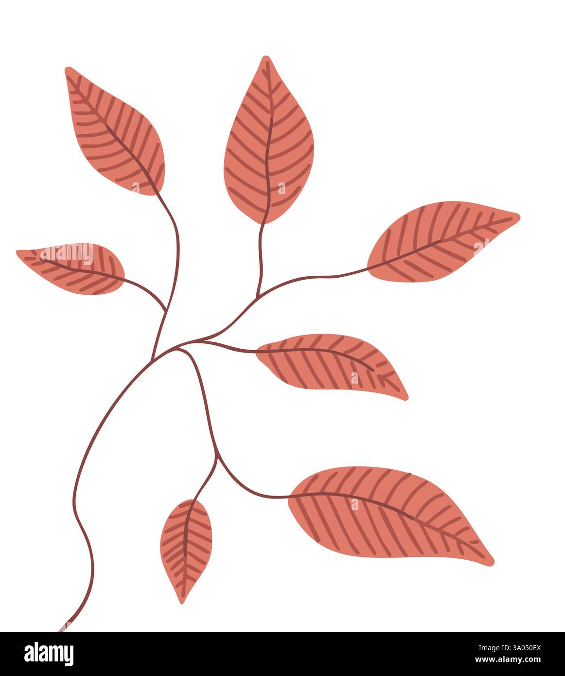 Elegant branch falling leaves hi-res stock photography and images - Alamy