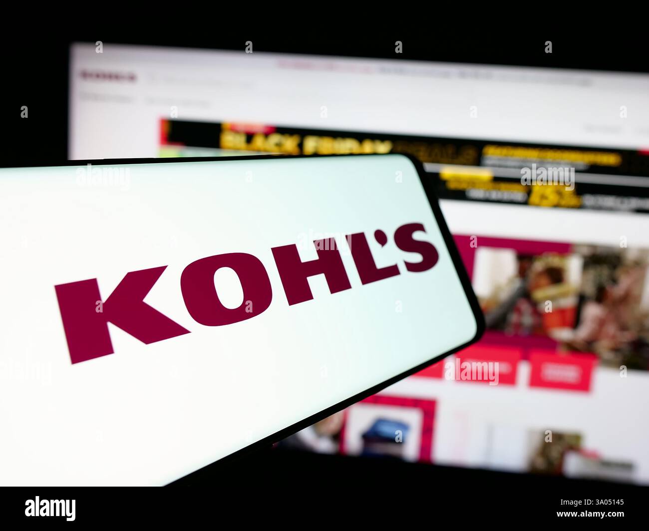 Germany. 29th Nov, 2024. In this photo illustration, a smartphone with ...