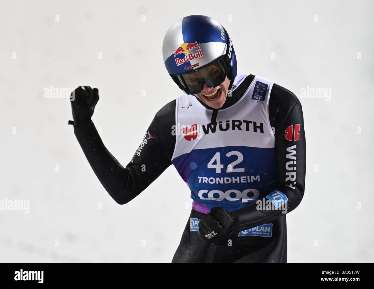 Trondheim, Norway. 02nd Mar, 2025. Nordic skiing: World Championships ...