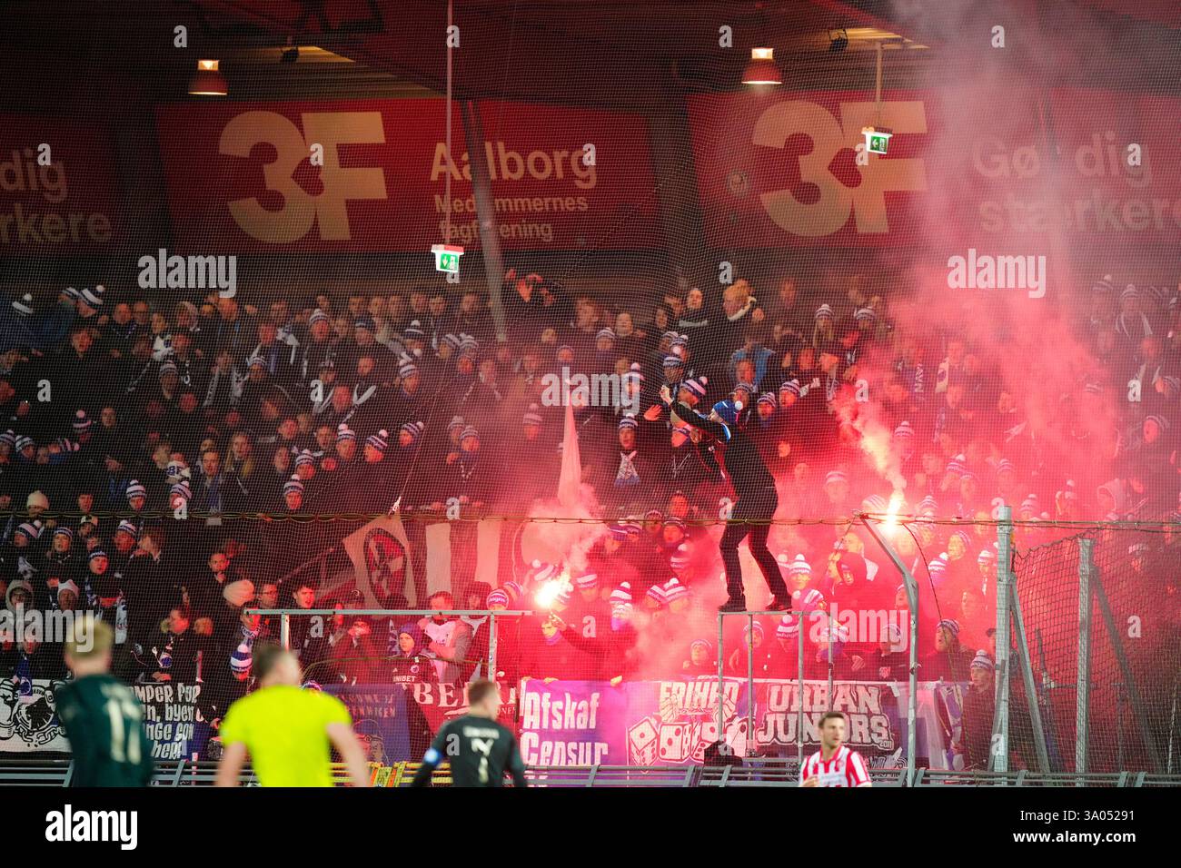 Aalborg, Denmark. 02nd Mar, 2025. AaB moeder FC Koebenhavn i ...