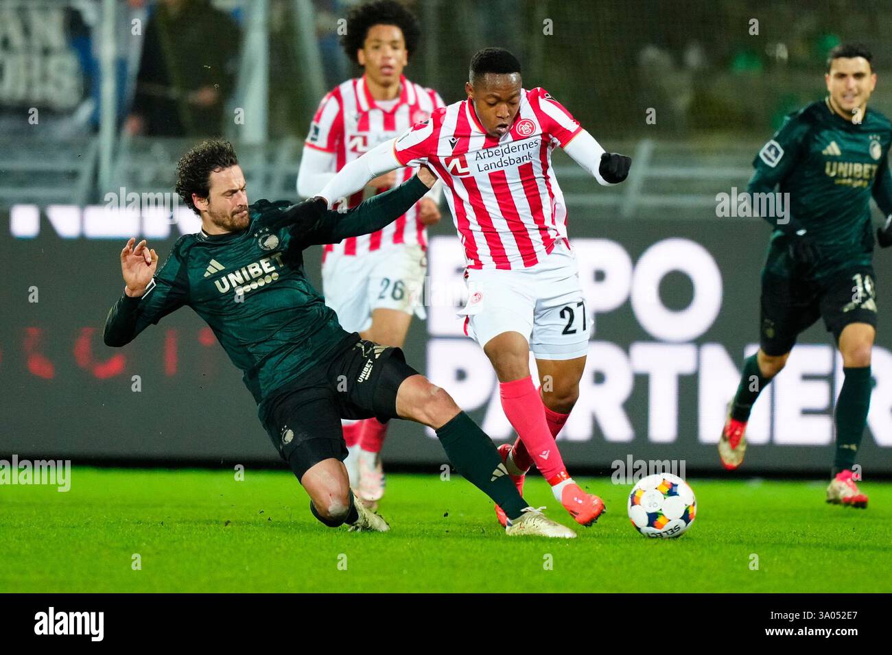 Aalborg, Denmark. 02nd Mar, 2025. AaB moeder FC Koebenhavn i ...