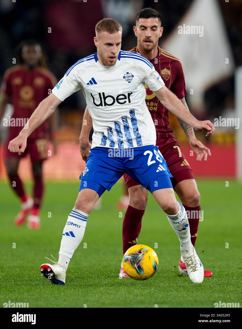 Rome, Italy. 02nd Mar, 2025. Ivan Smolcic of Como 1907 during the Serie ...