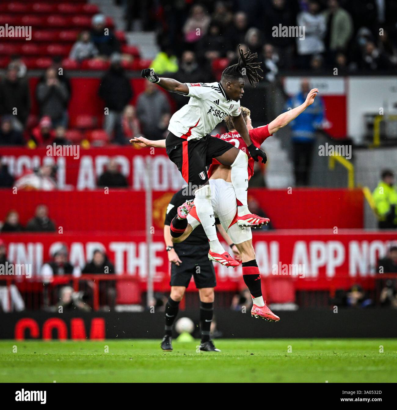 Old Trafford, Manchester, UK. 2nd Mar, 2025. FA Cup Fifth Round ...
