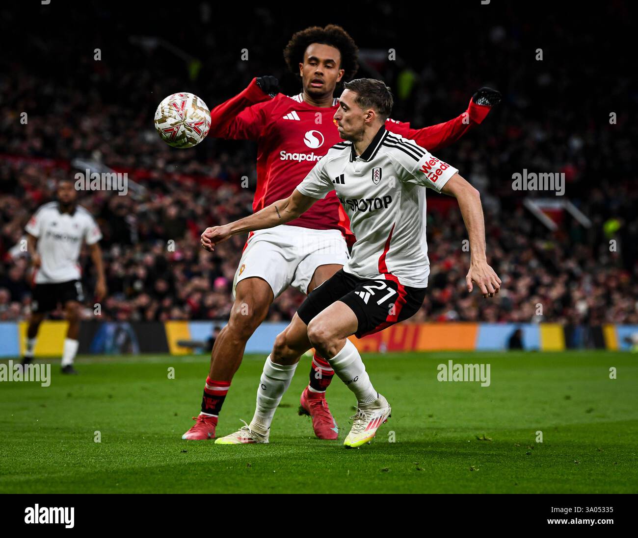 Old Trafford, Manchester, UK. 2nd Mar, 2025. FA Cup Fifth Round ...
