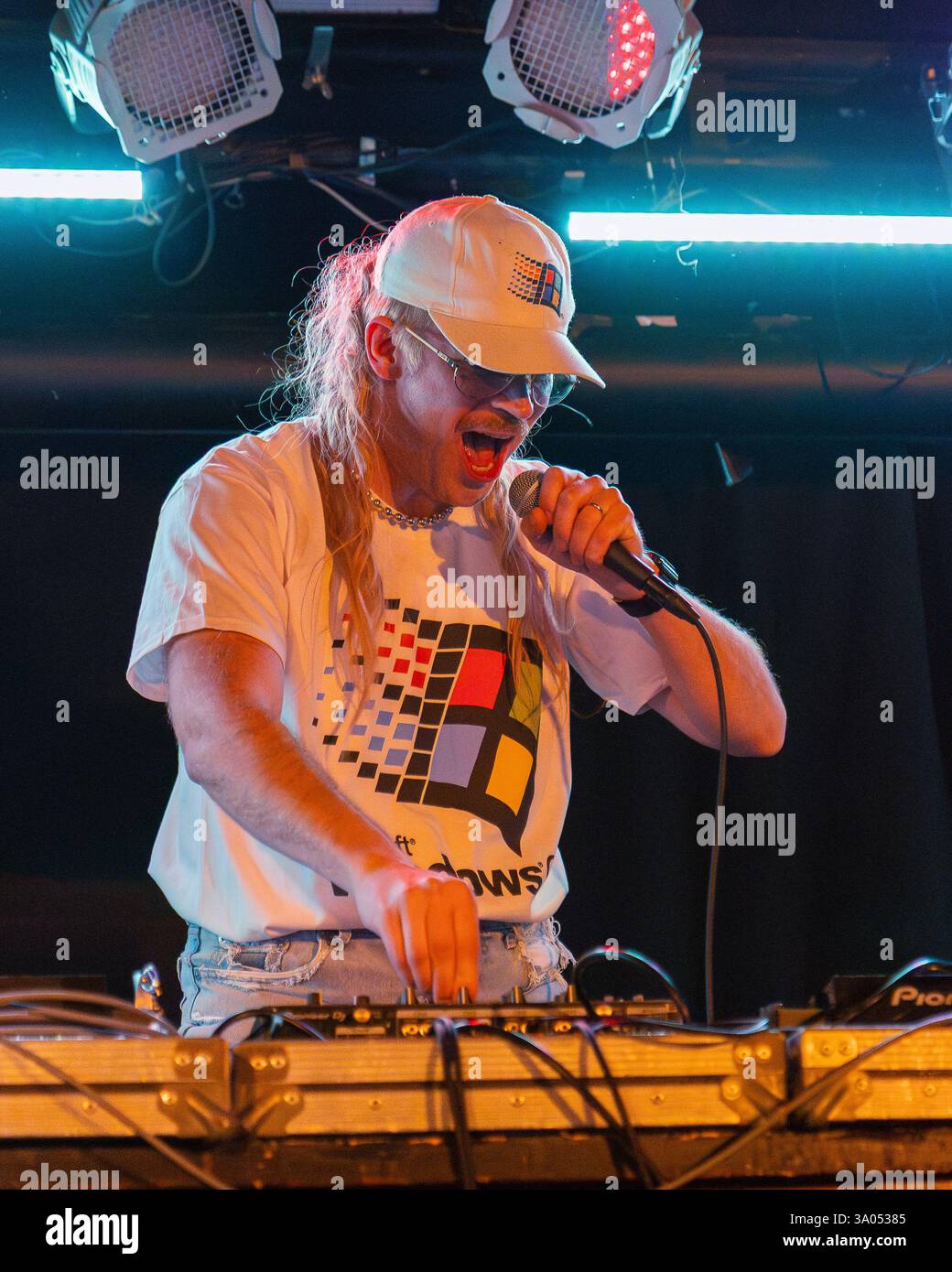 Windows 95 Man performs at the O2 Academy Islington 25/02/25 Stock ...