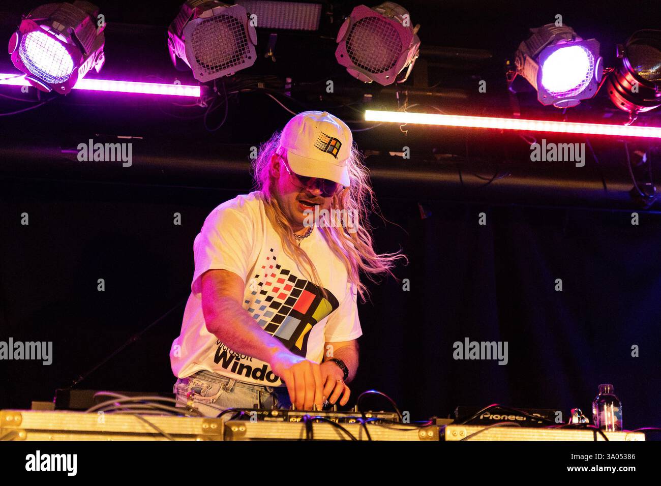 Windows 95 Man performs at the O2 Academy Islington 25/02/25 Stock ...